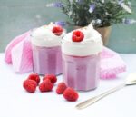 Quick Vegan Raspberry Mousse with Silken Tofu - theveganlunchbox.co.uk