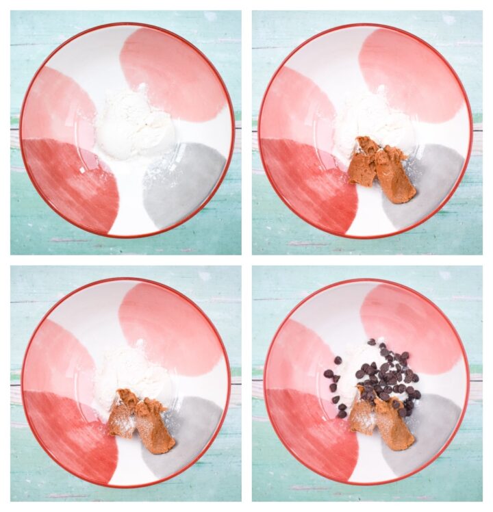 Quick Air Fryer Biscoff Cookies - Small Batch - theveganlunchbox.co.uk