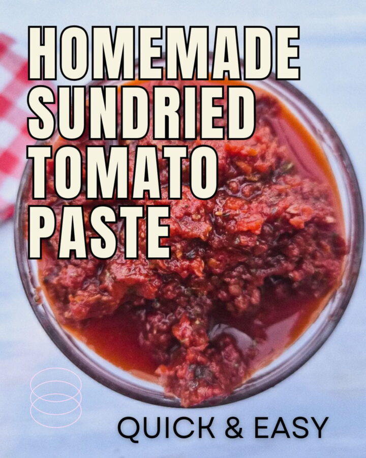 Homemade Sundried Tomato Paste (Quick & Easy Recipe) - theveganlunchbox ...